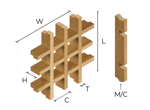 Wood Cubes - Rulon International
